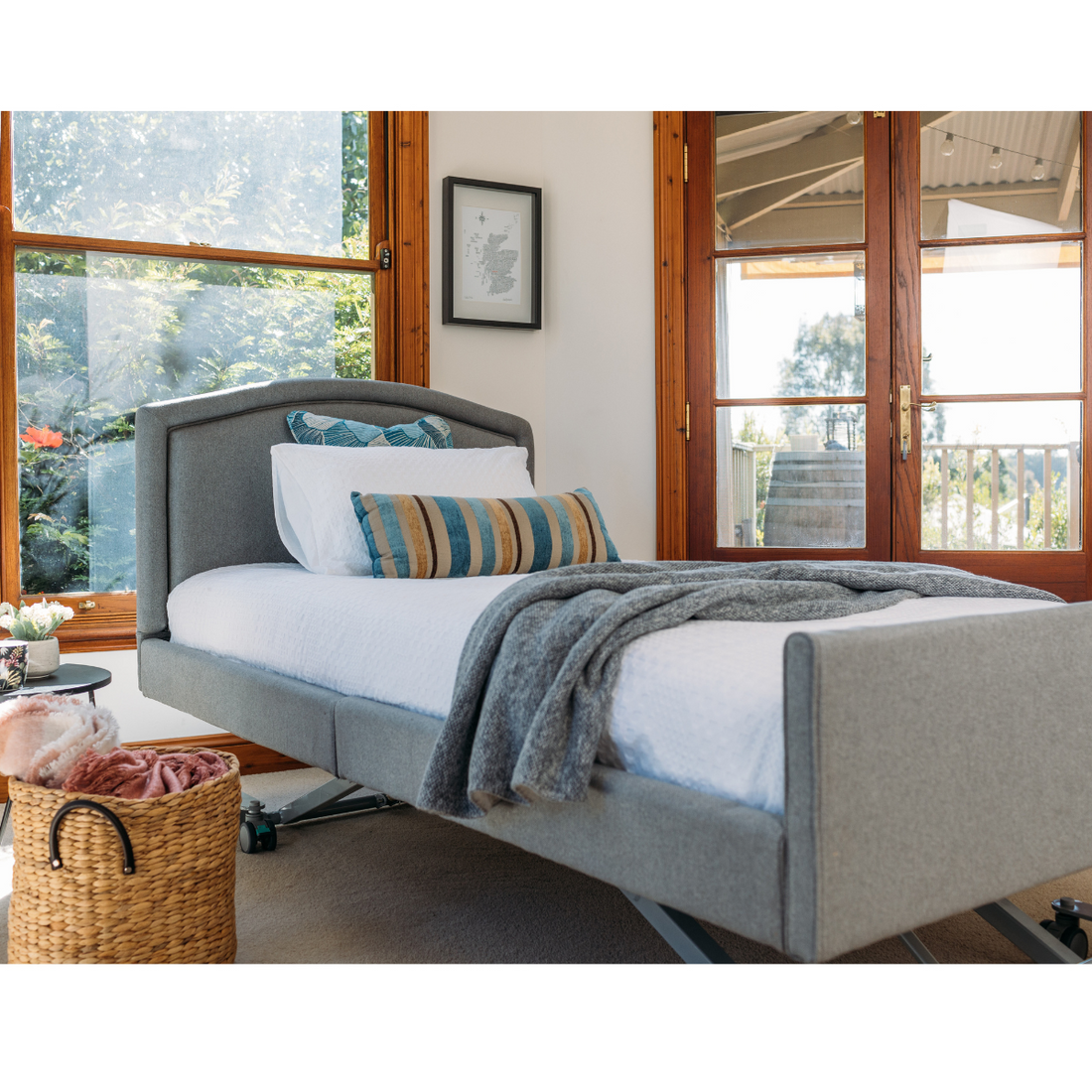 Casero Duo bed with Mediflex® mattress | Homecare Electric Bed ...