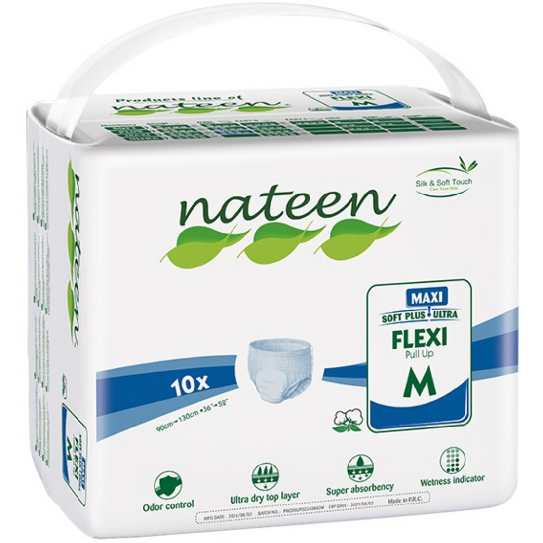 Nateen Flexi Maxi 3050 ml medium unisex pull-ups | Adult Incontinence ...