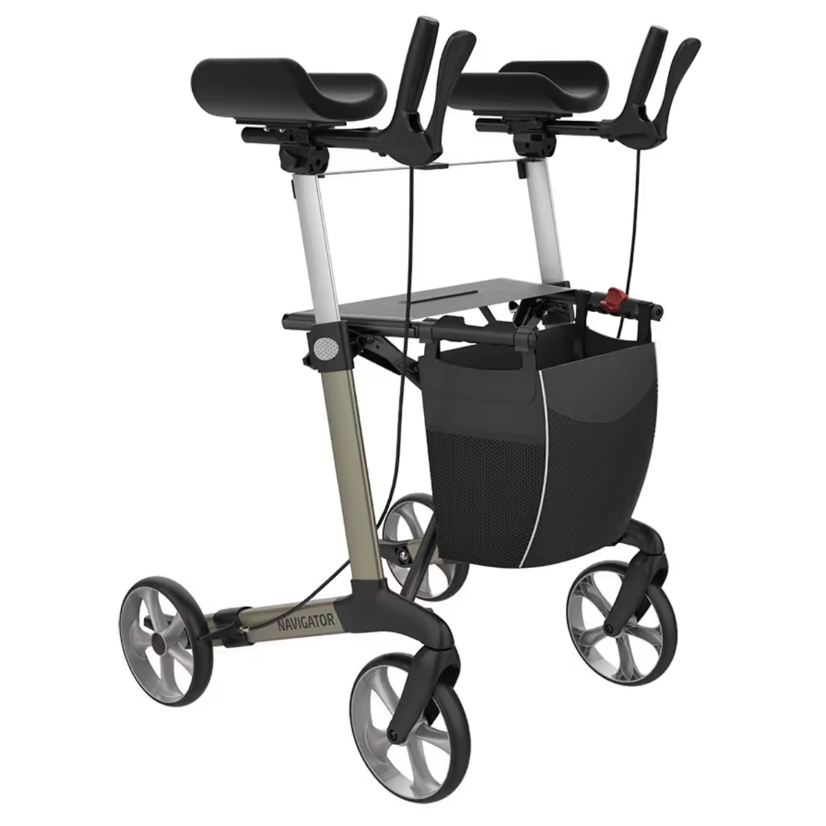 Navigator forearm support Indoor Rollator by Rehasense | Gutter Frame ...